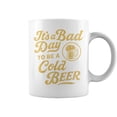 Distressed It's A Bad Day To Be A Cold Beer Coffee Mug - Walmart.com