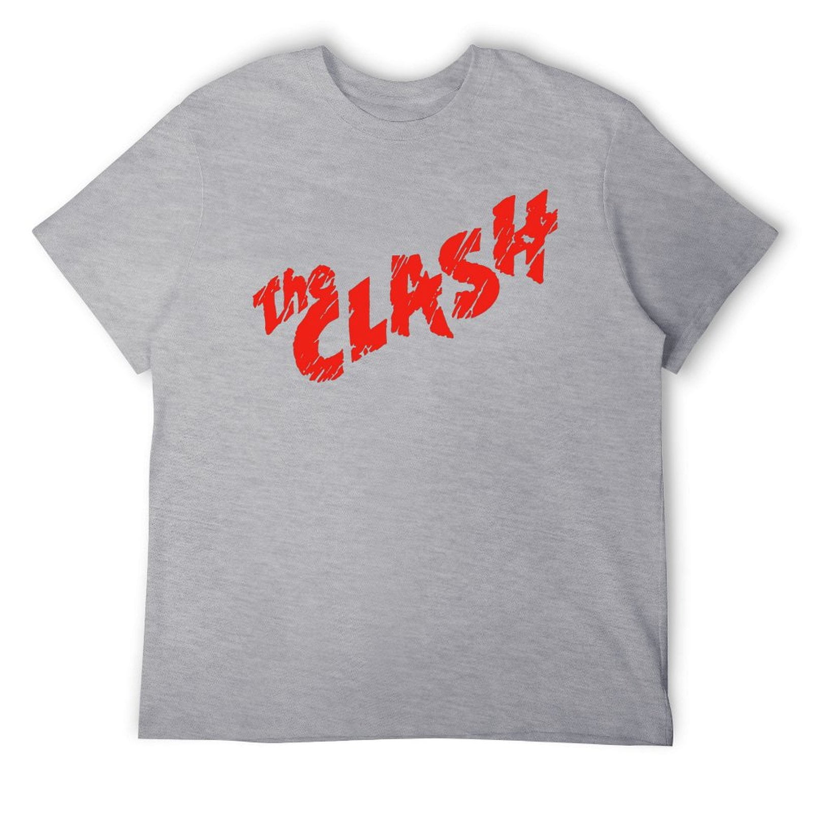 Distressed Punk Rock Logo T-Shirt - Vintage Scratched Graphic Tee for ...