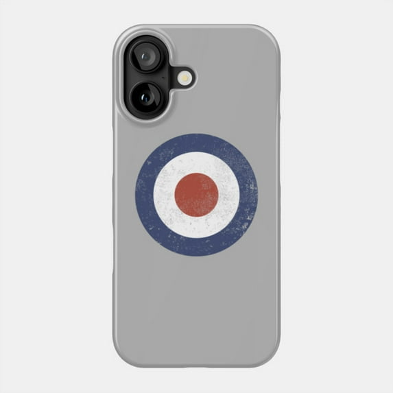 Distressed Royal Air Force RAF Case for iPhone 11,12,13,14,15,16,17 UK Military Themed Cover ...