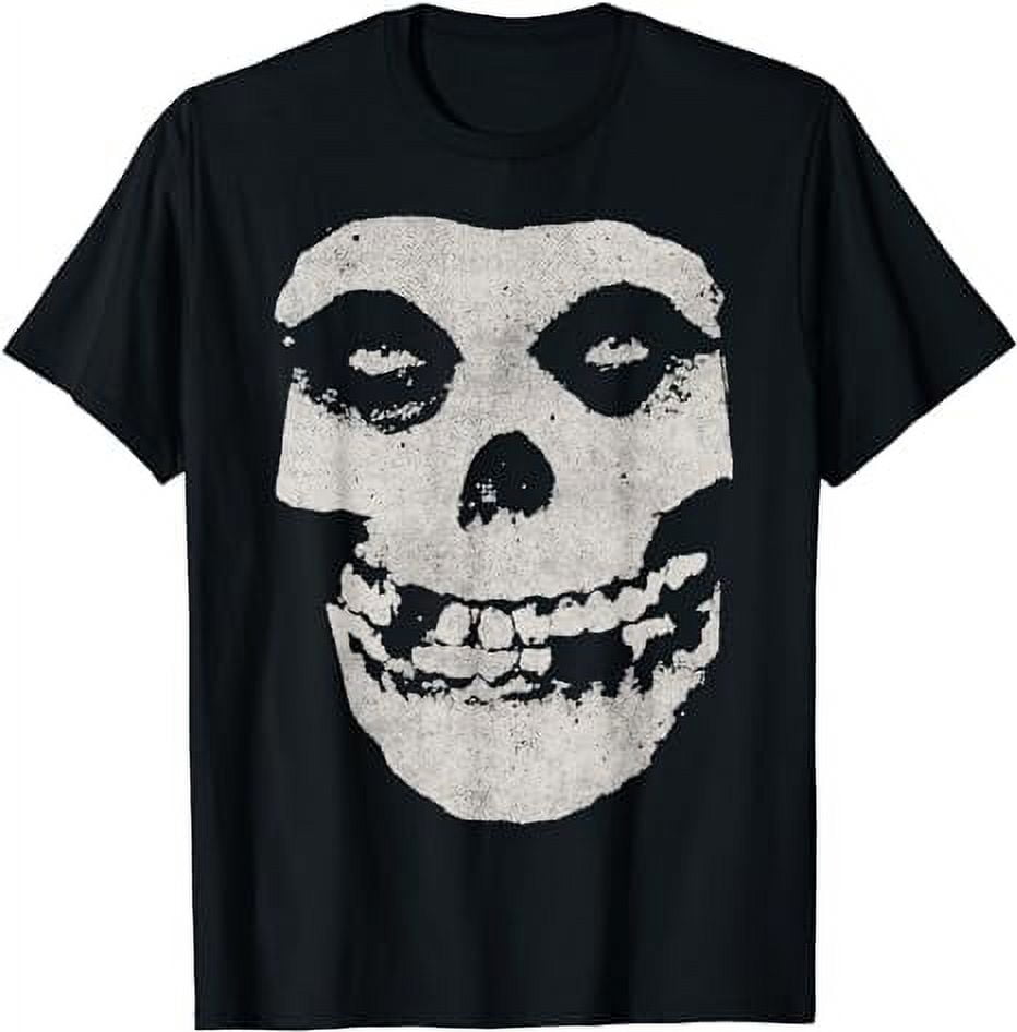 Misfits – Distressed Skull T-Shirt - Walmart.com