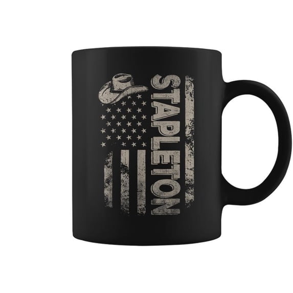 Distressed Stapleton Name Personalized 80S 90S Coffee Mugs - Walmart.com