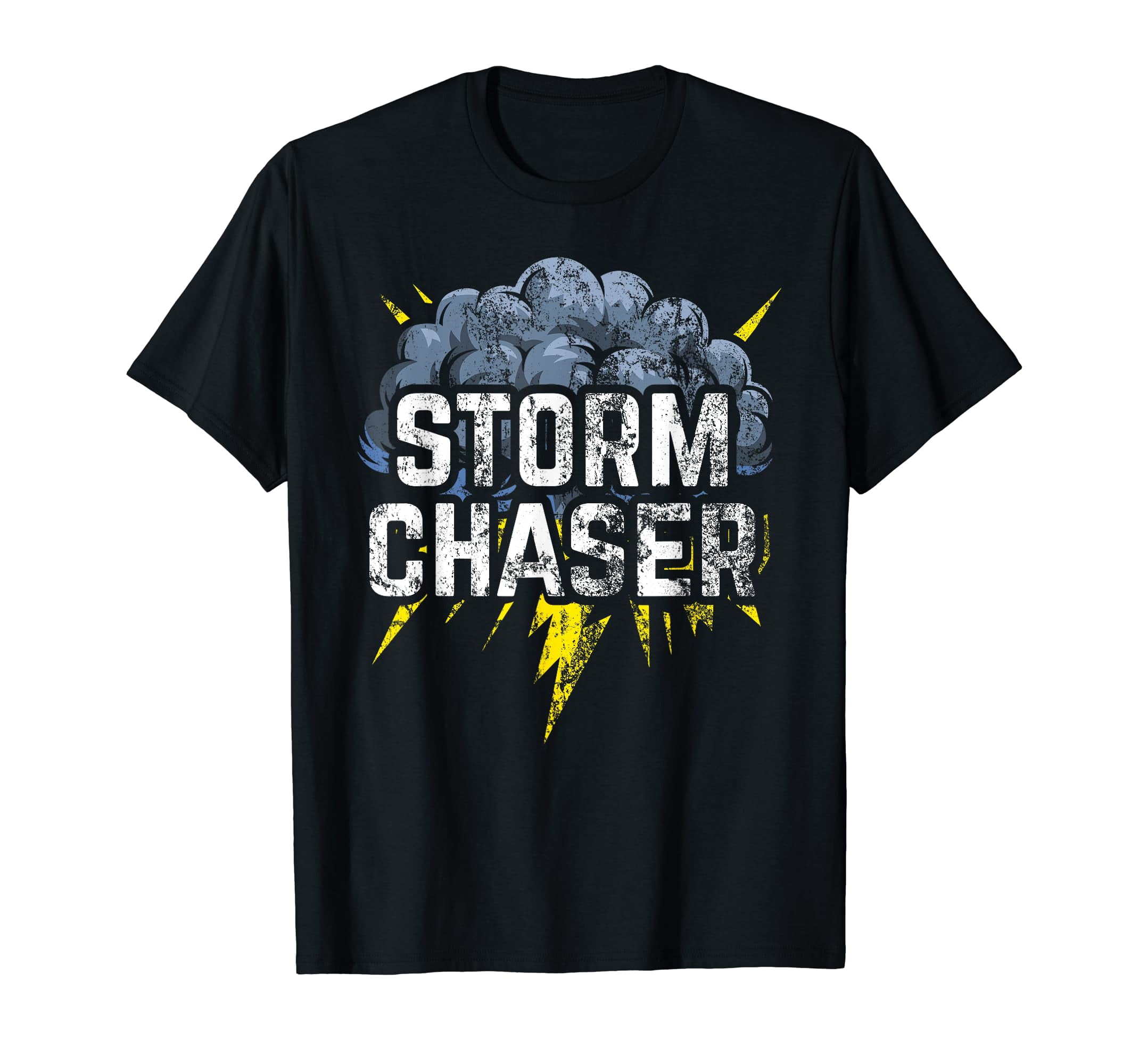 Distressed Storm Chaser T-Shirt, Weather Storm Cloud Gift - Walmart.com
