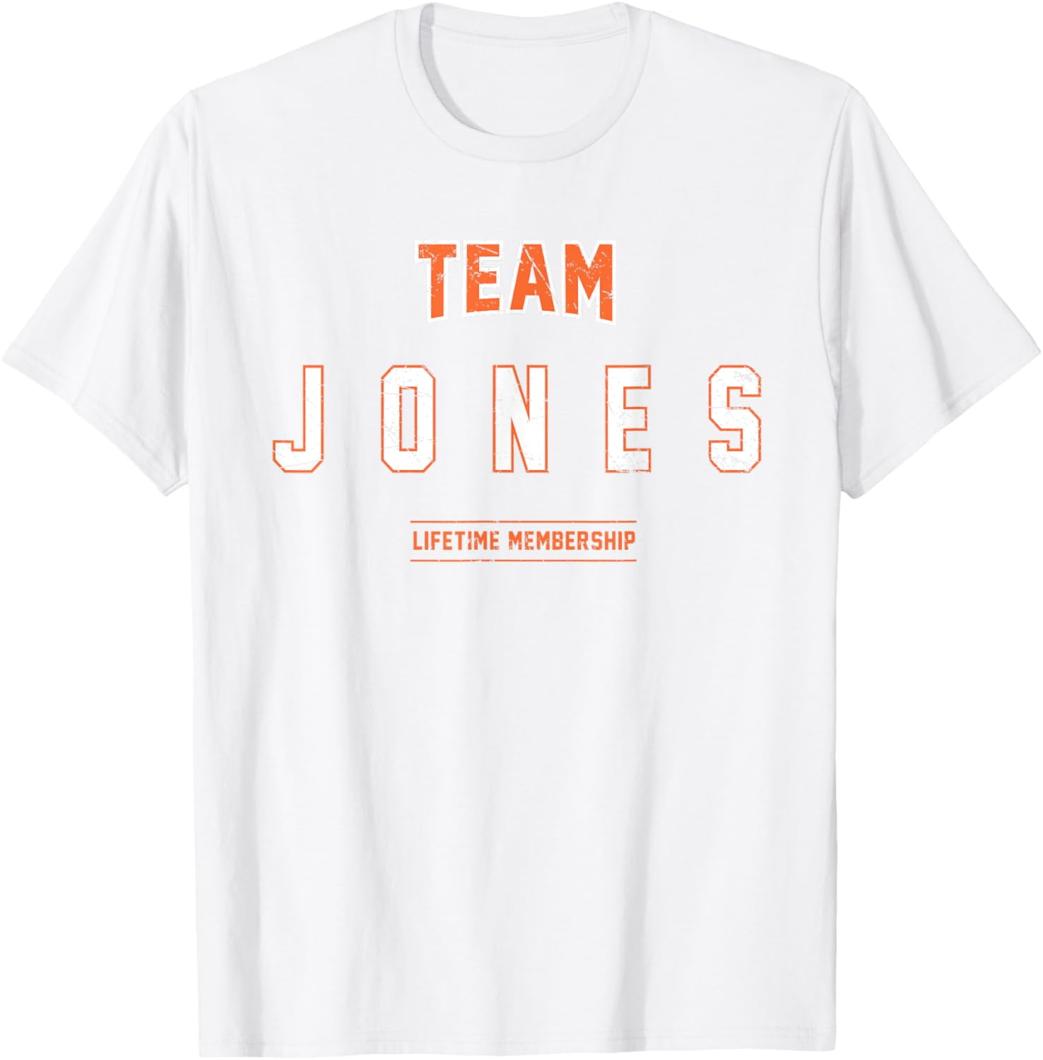 Distressed Team Jones Proud Family Last Name Surname Familia T-Shirt ...