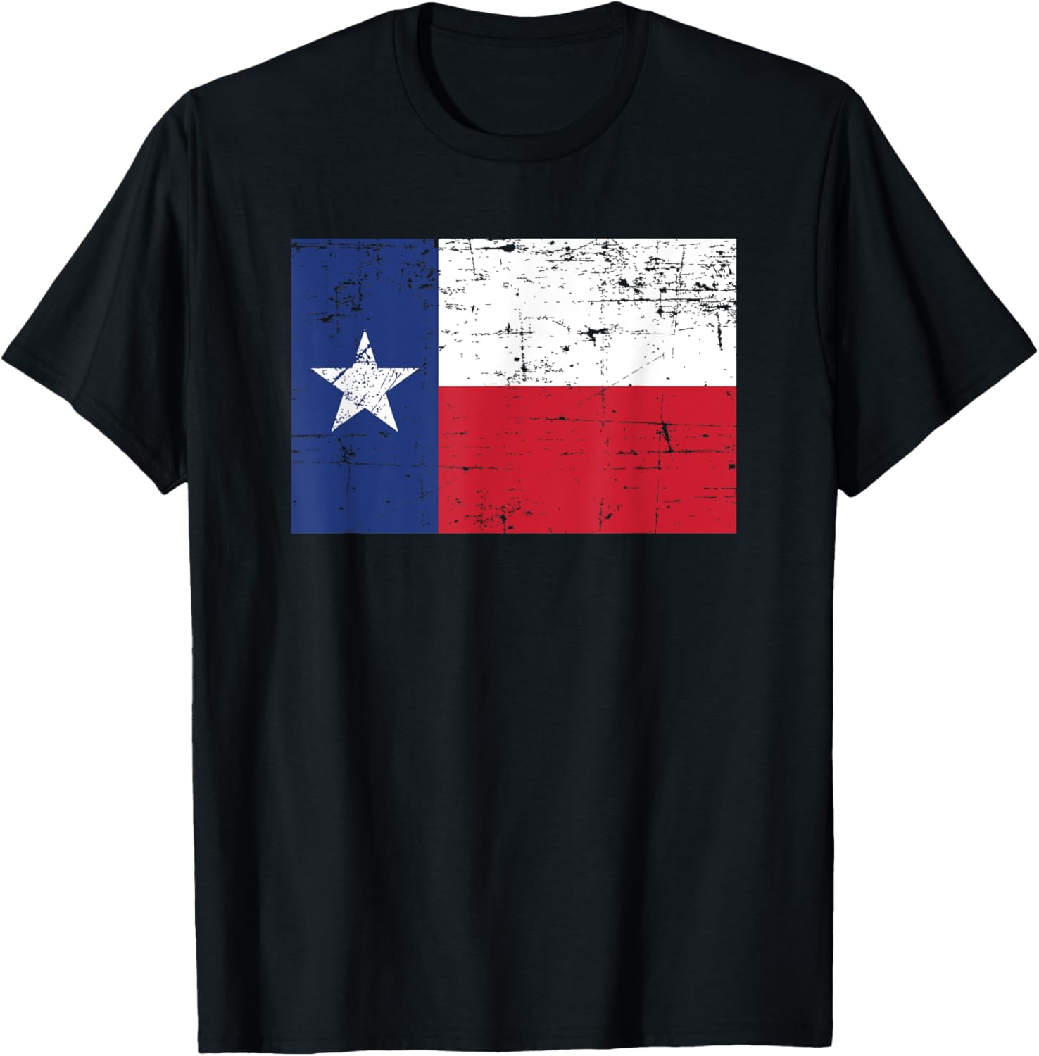 Distressed Texas State Flag T-Shirt - Walmart.com