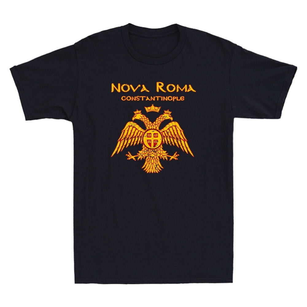 Distressed The Byzantines Eastern Roman Empire Rome Latin SPQR Men's T ...