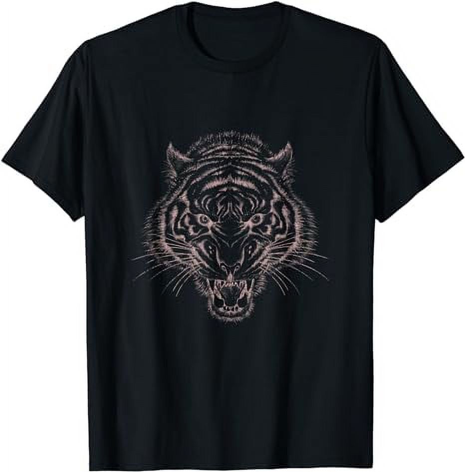 Distressed Tiger T-Shirt - Walmart.com