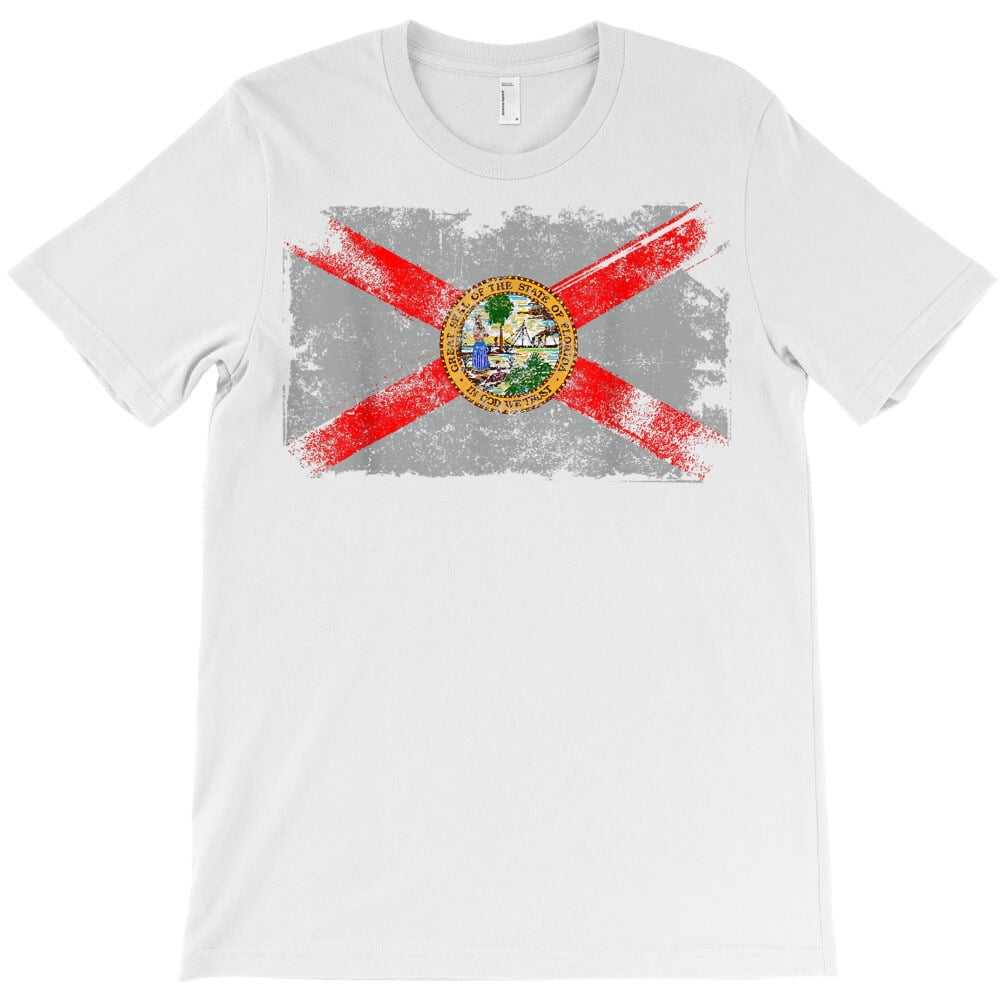 Distressed Vintage Retro USA Patriotic FL State Florida Flag, G21784 ...