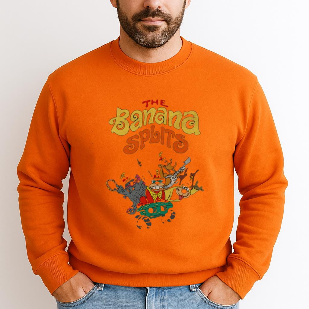 Distressed Vintage Style Banana Splits Parody Graphic, Retro G2726 ...