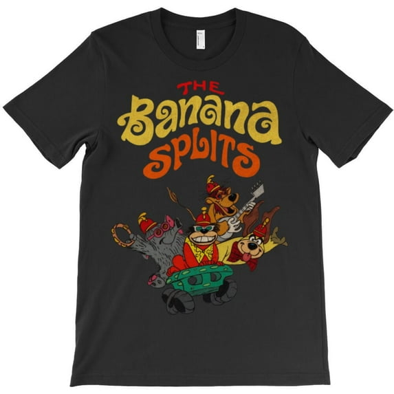 Distressed Vintage Style Banana Splits Parody Graphic Tee, Retro H35638 ...