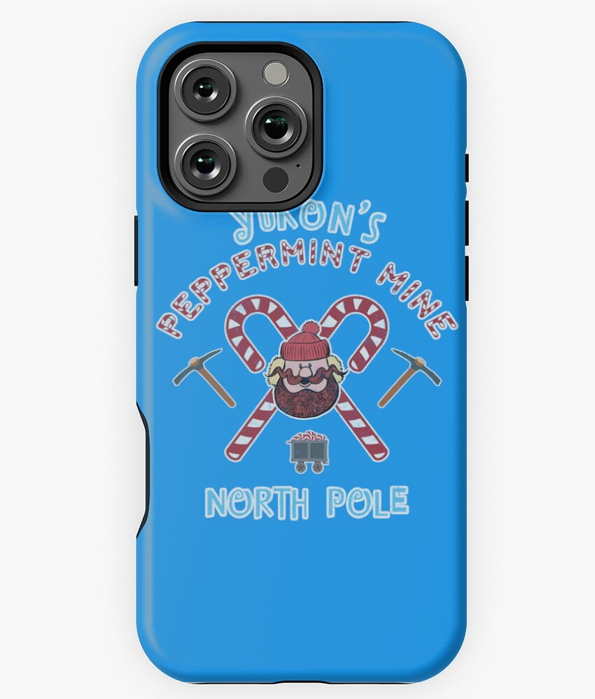 Distressed Yukon's Peppermint Mine Phone Case for iPhone 16 15 14 13 12 ...
