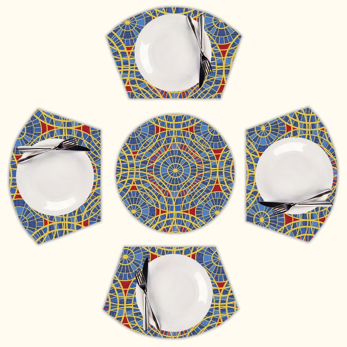 Distressed dragoncon marriott carpet pattern with extrusion Round Table ...