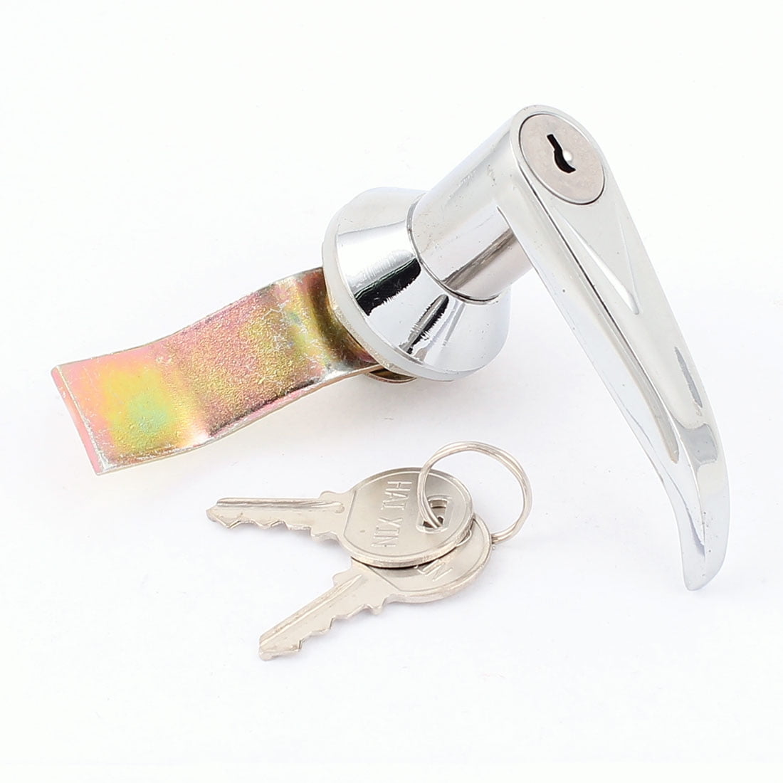 Distribution Box Cabinet 75mm Handle Panel Mount Cam Lock w 2 Keys ...