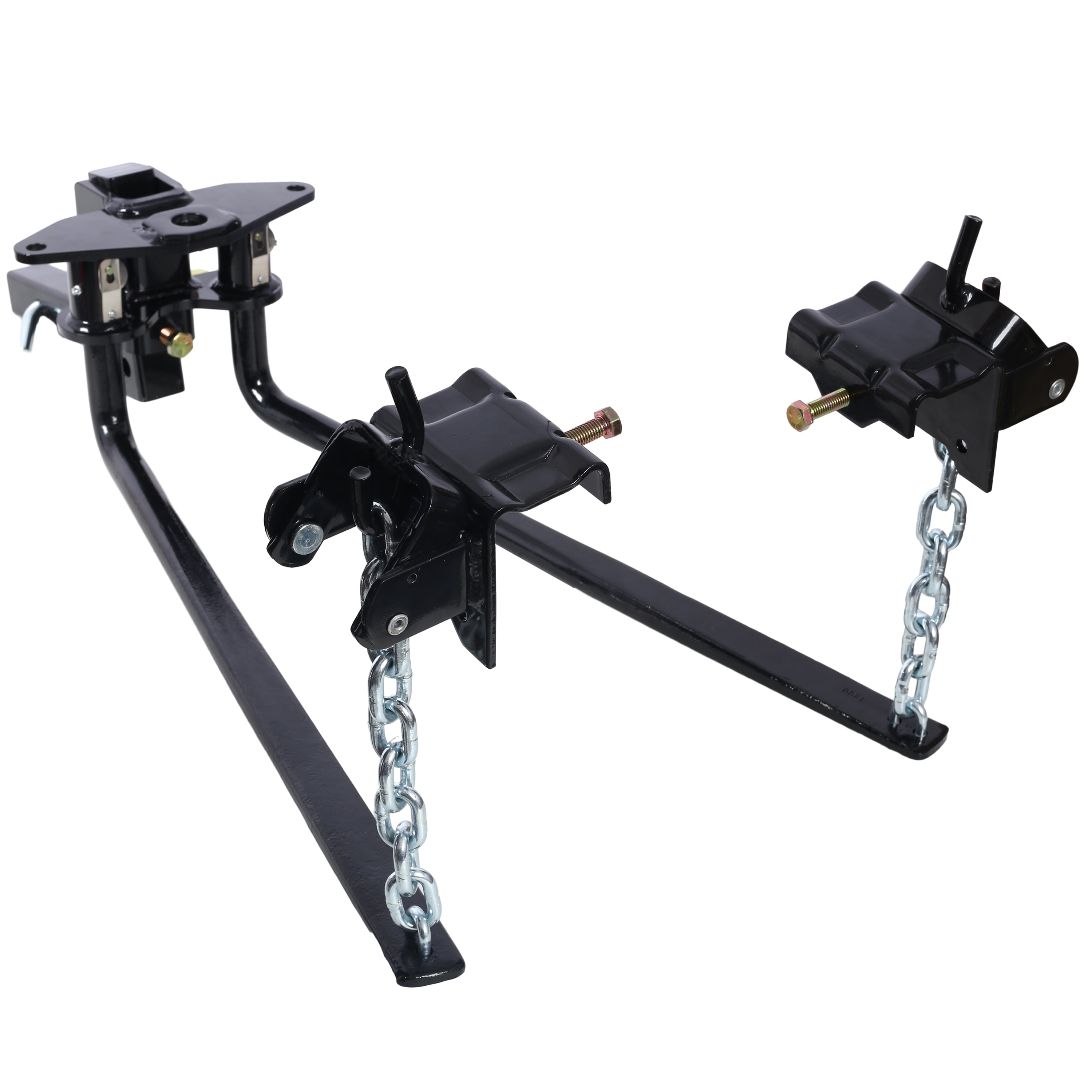 Distribution Hitch with Height Adjustable Forged Shank Towing Weight ...