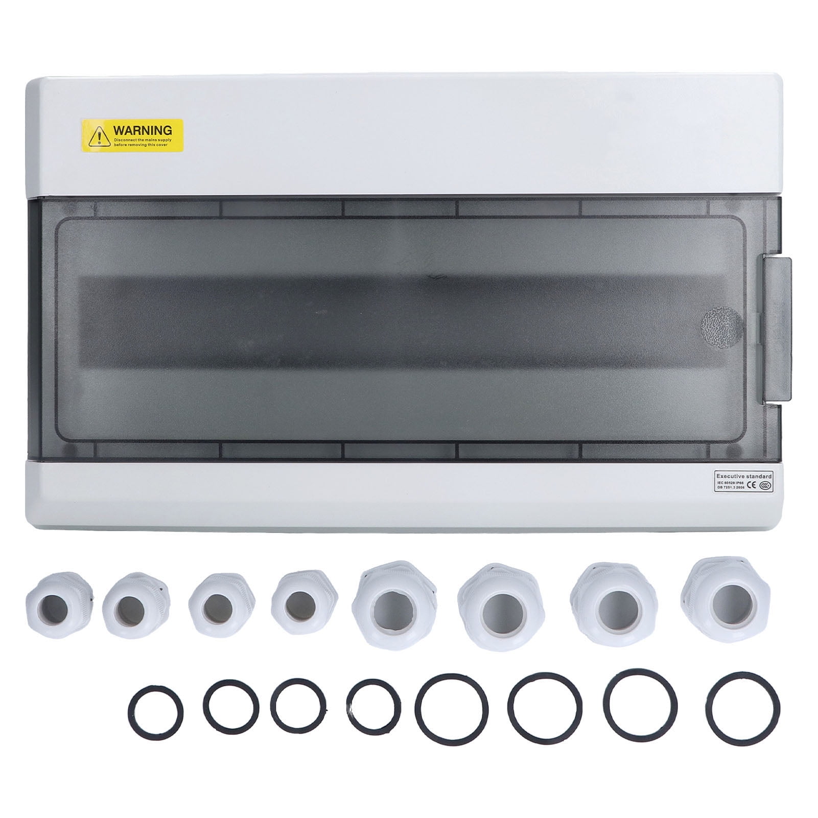 Distribution Protection Box, IP66 18 Way Plastic Waterproof ...