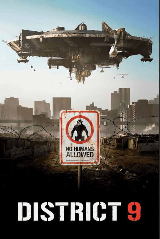 District 9 2009 Poster 24x36 - Sci-Fi Thriller Alien Invasion Film - Walmart.com