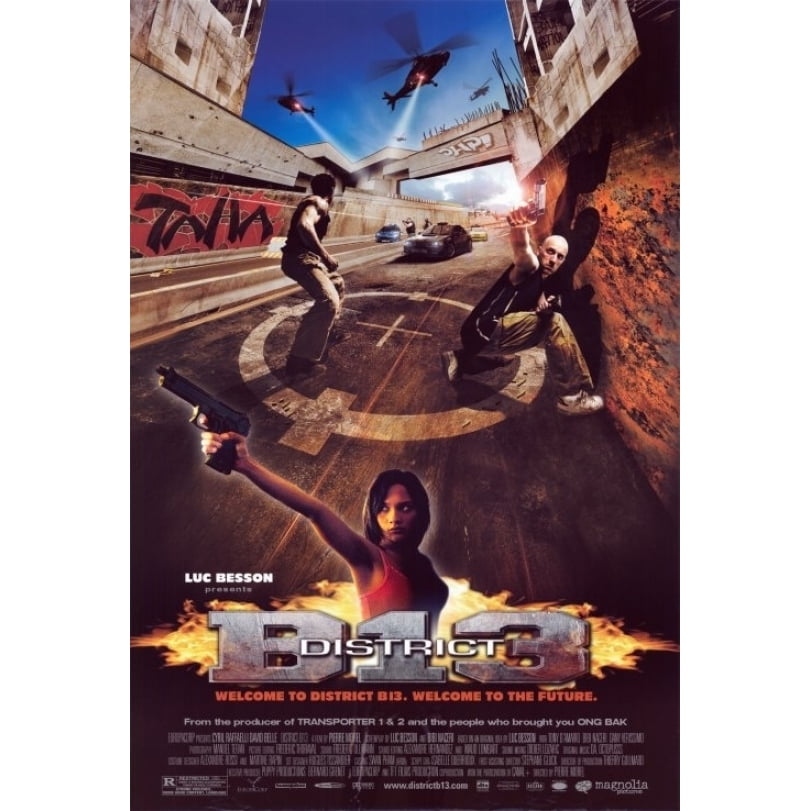 District B13 Movie Poster (11 x 17) - Walmart.com