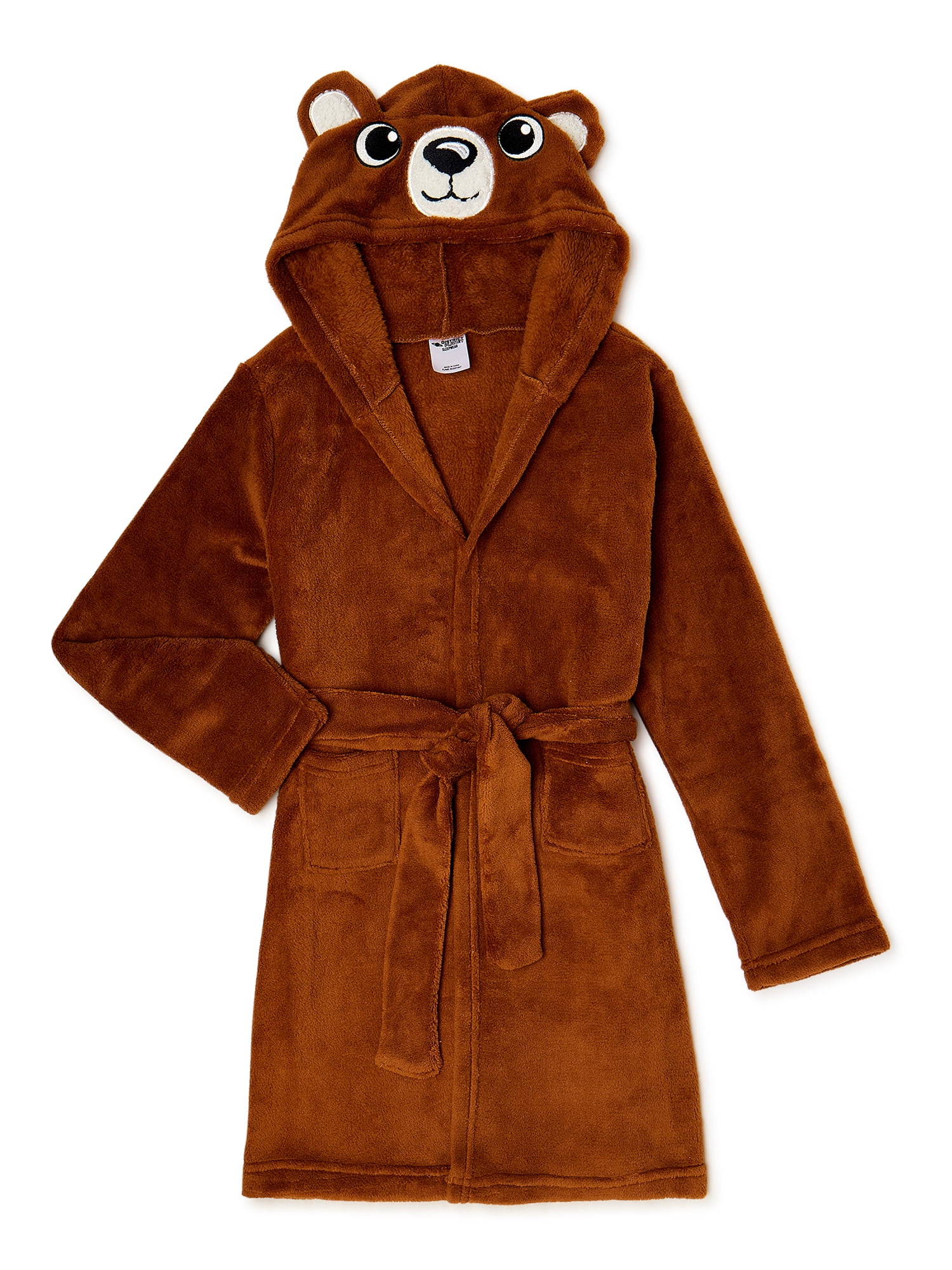 District Planet Boys Hooded Critter Robe, Sizes 4-18 - Walmart.com