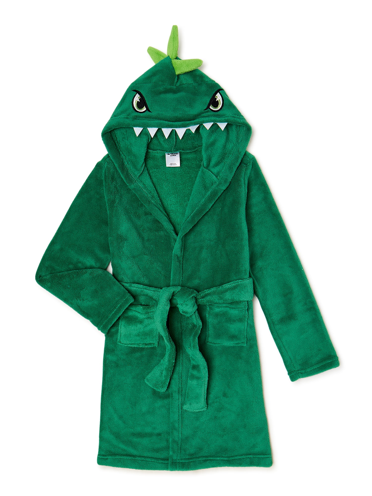 District Planet Boys Hooded Critter Robe, Sizes 4-18 - Walmart.com