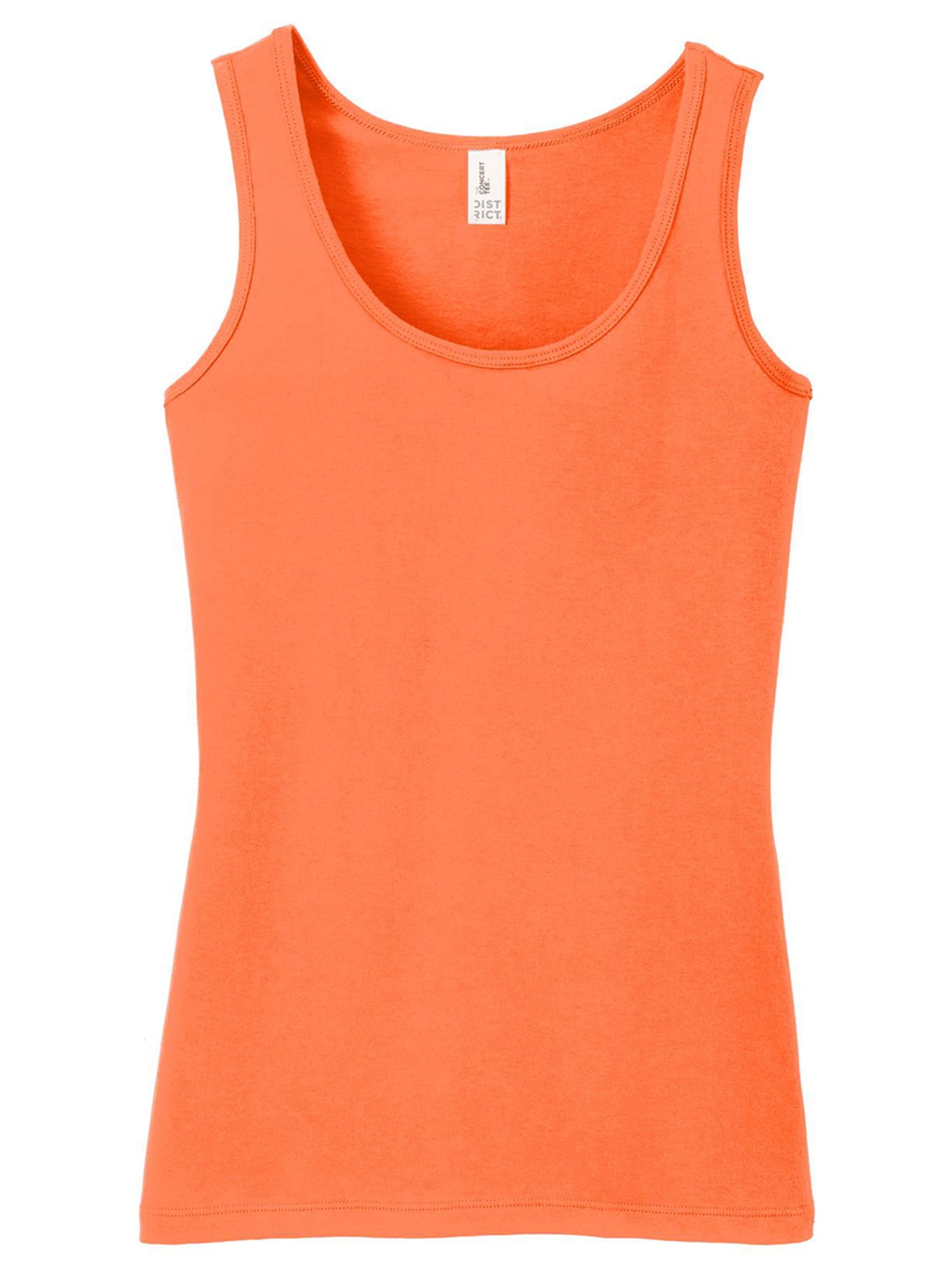District DT5301 Tank Shirt Womens Juniors The Concert Tank - Walmart.com