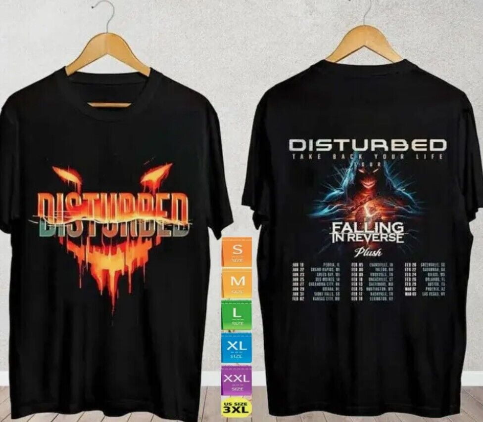 Disturbed 2024 Tour Take Back Your Life Music Concert Falling In ...