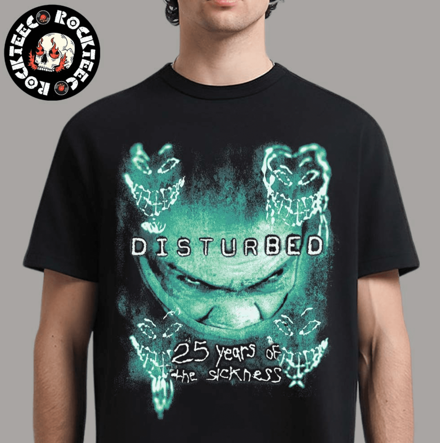 Disturbed 25 Years Of The Sickness Anniversary Unisex T-Shirt - Walmart.com