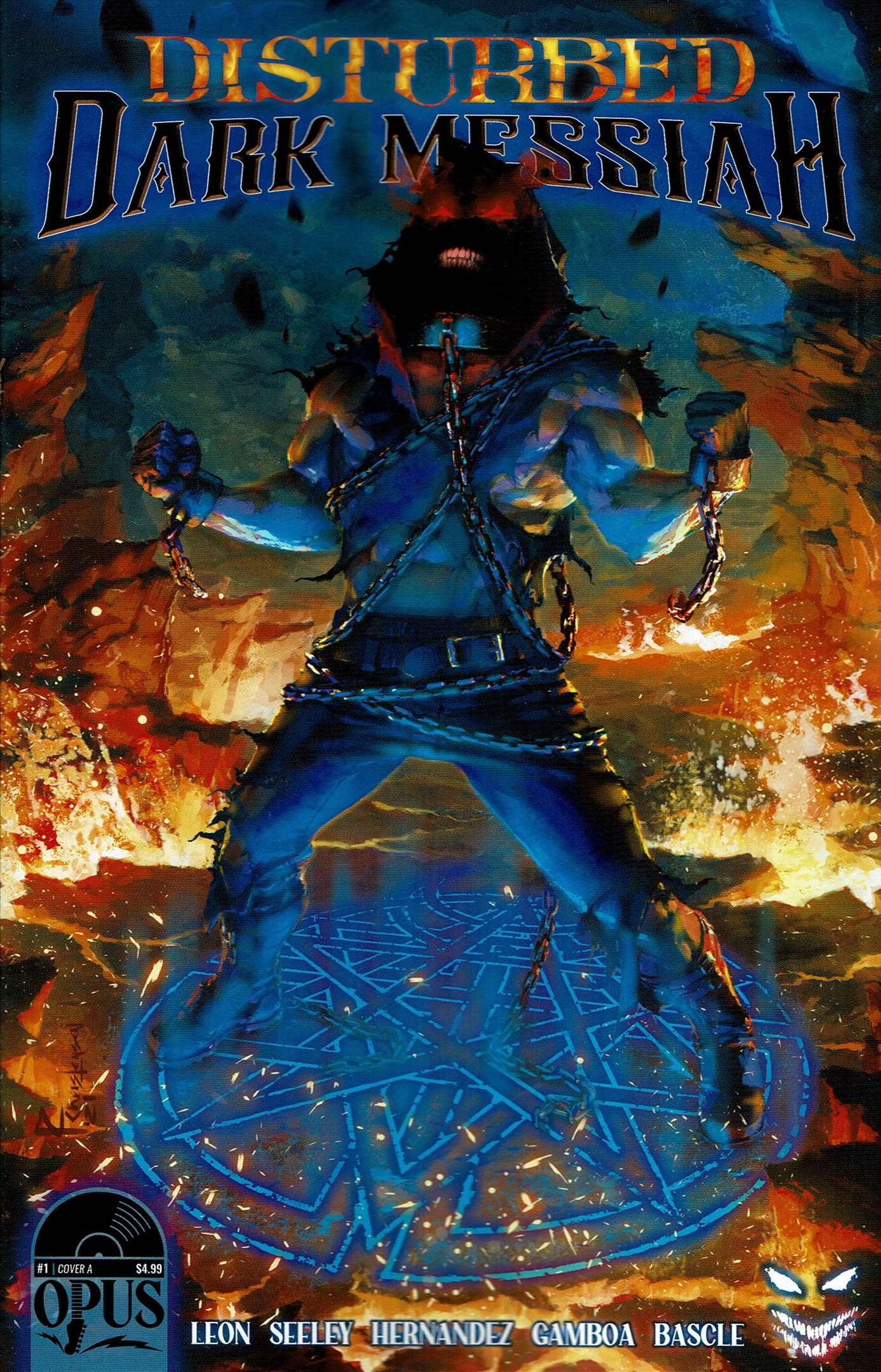 Disturbed: Dark Messiah #1A VF ; Opus Comic Book - Walmart.com