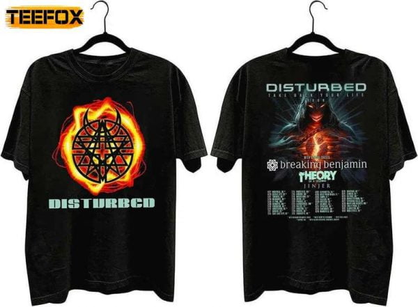Disturbed Take Back Your Life Tour 2023 Short-Sleeve T-Shirt - Walmart.com