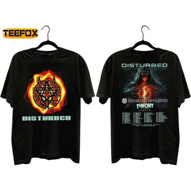 Disturbed Take Back Your Life Tour 2023 Short-Sleeve T-Shirt - Walmart.com