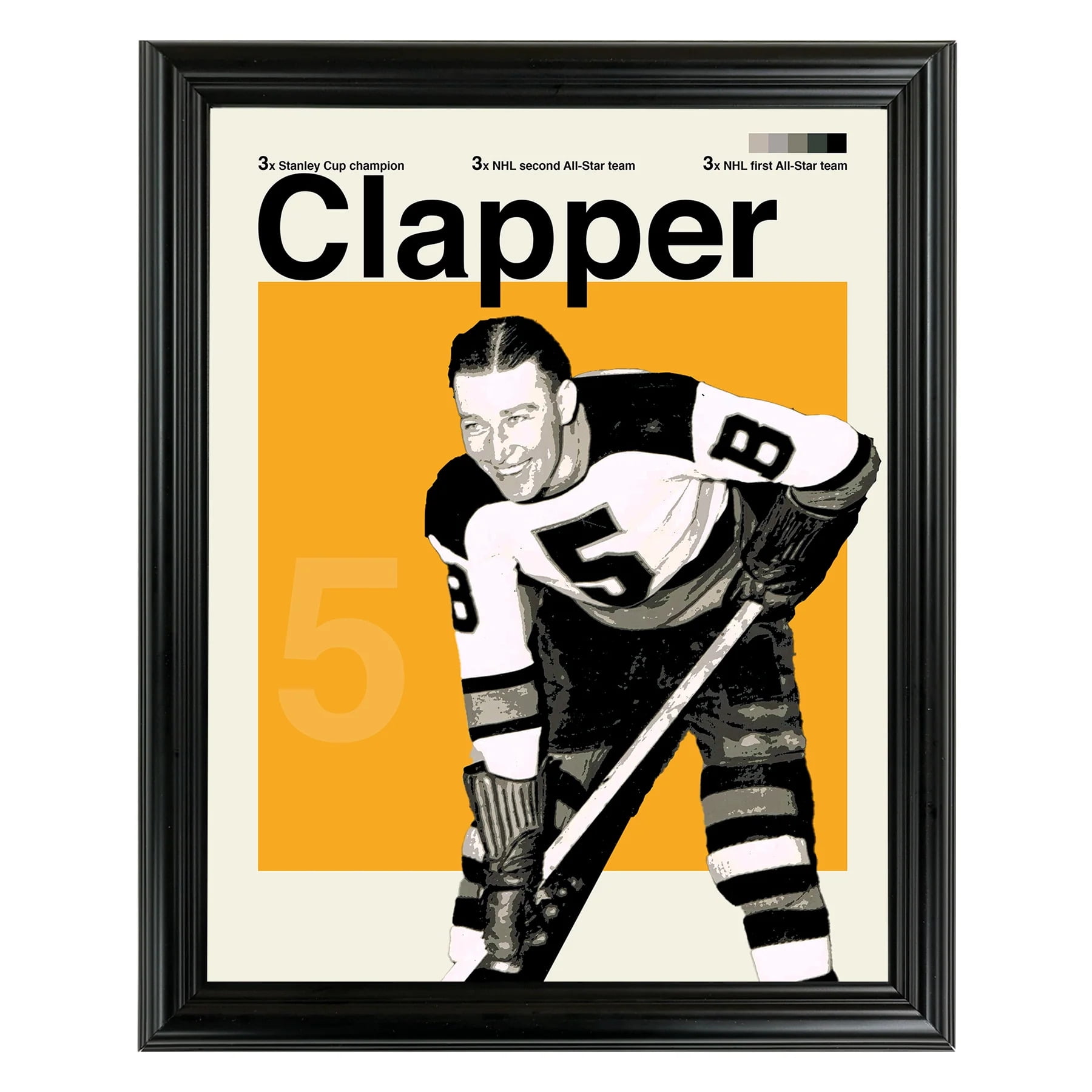 Dit Clapper Framed Sports Art Photo by Thomas Maxwell - Walmart.com