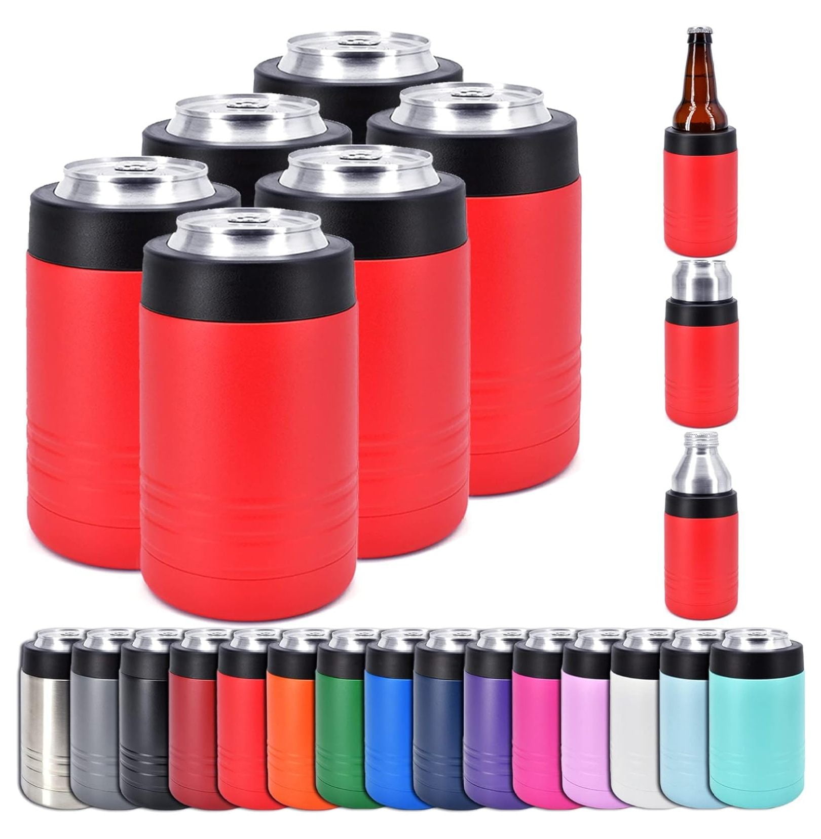 Ditangy - 12 oz Stainless Steel Double Wall Vacuum Insulated Can or ...