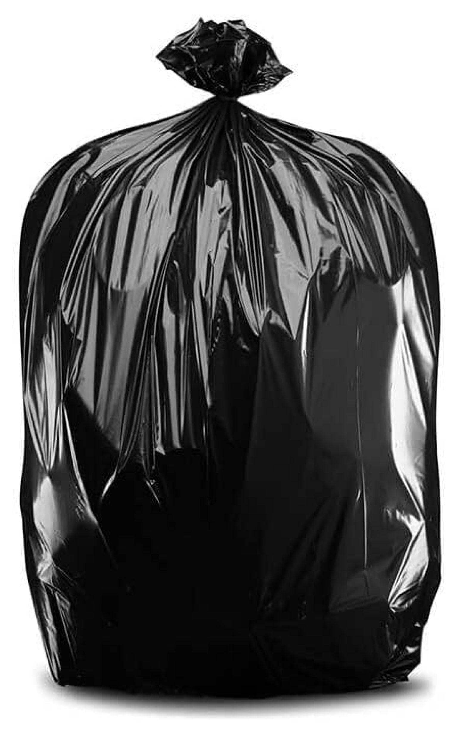 Ditangy 32 Gallon Trash Can Liners for Toter │ 1.2 Mil │ Black Heavy ...