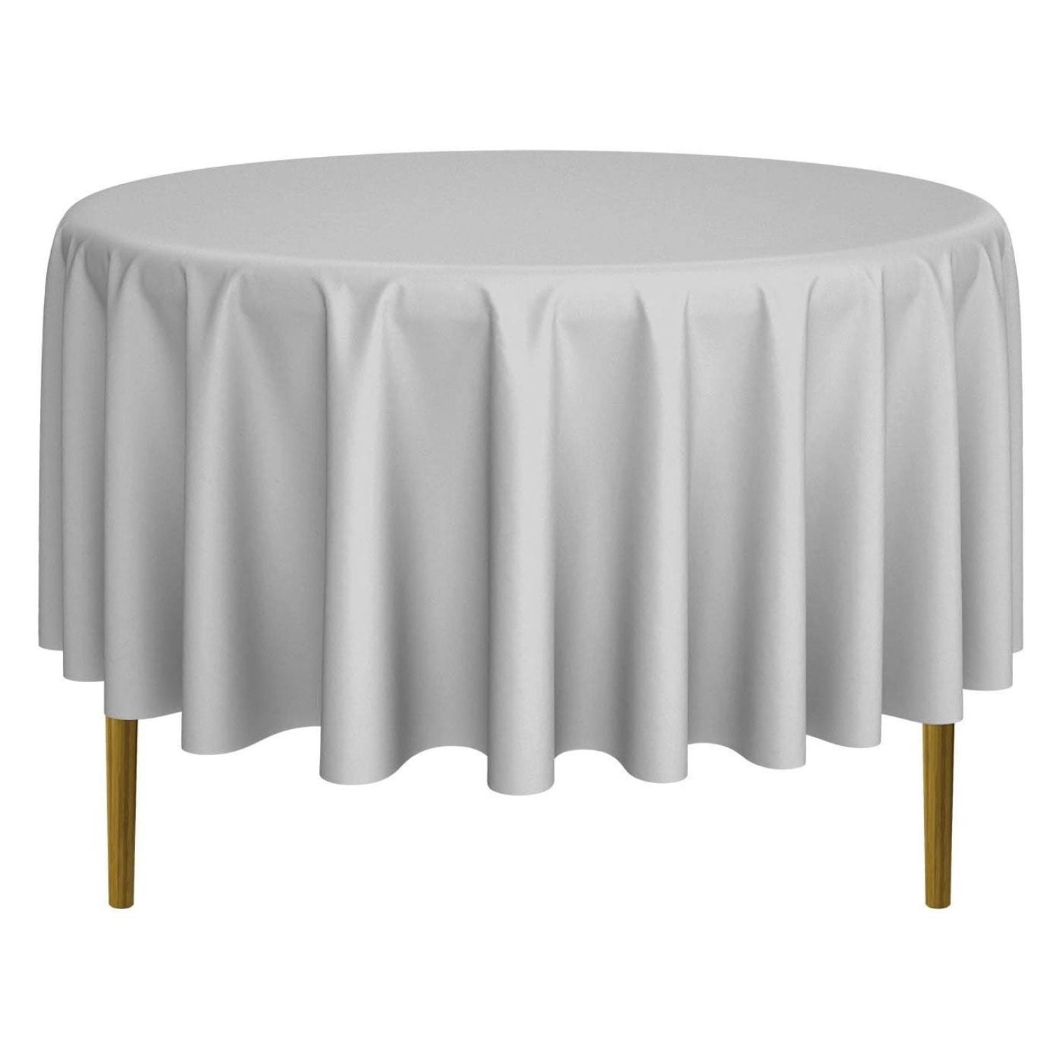 Ditangy - 5 Premium 90" Round Tablecloths for Wedding/Banquet ...