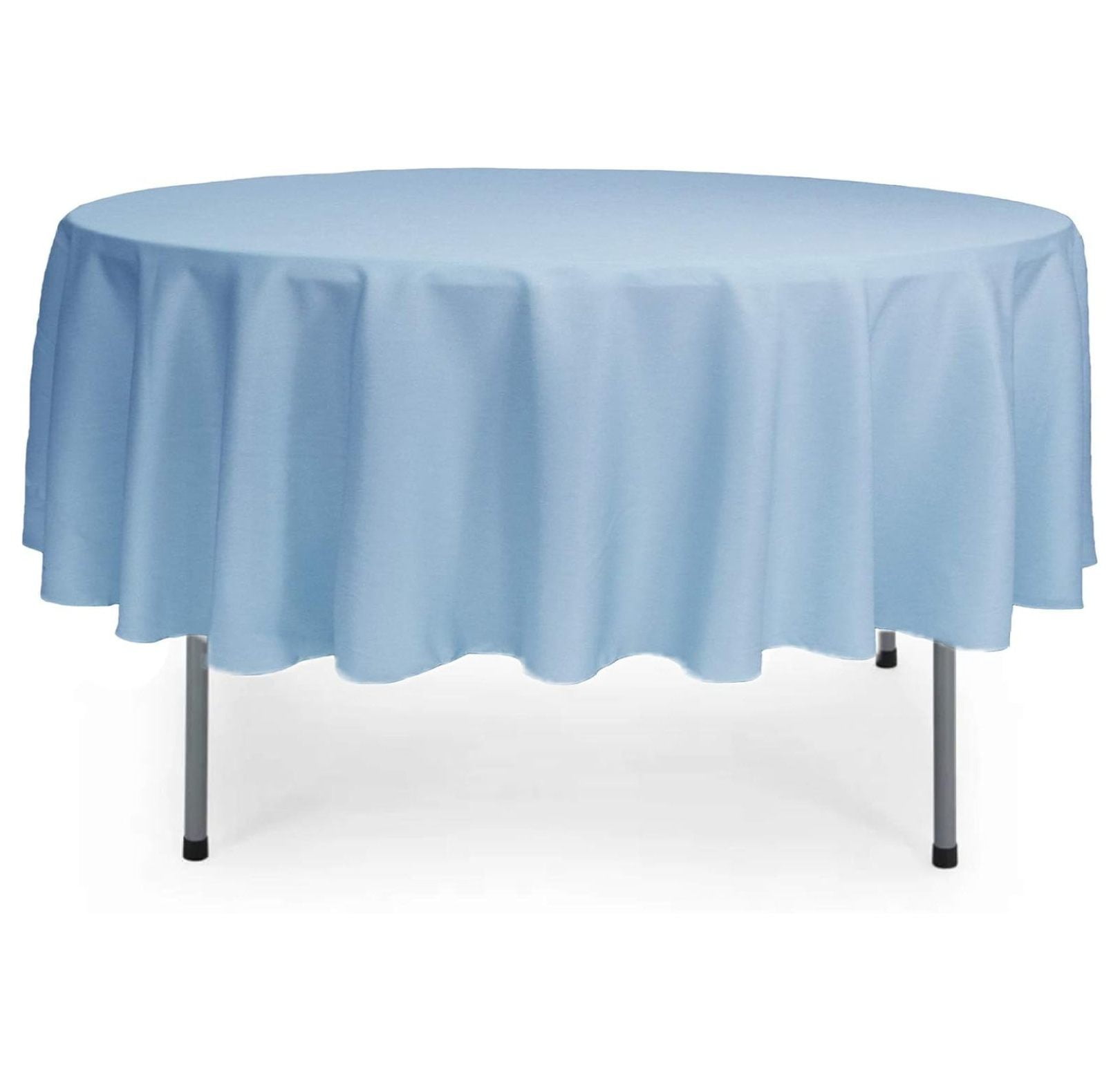 Ditangy - 90” Round Polyester Tablecloths for Restaurant, Banquet ...