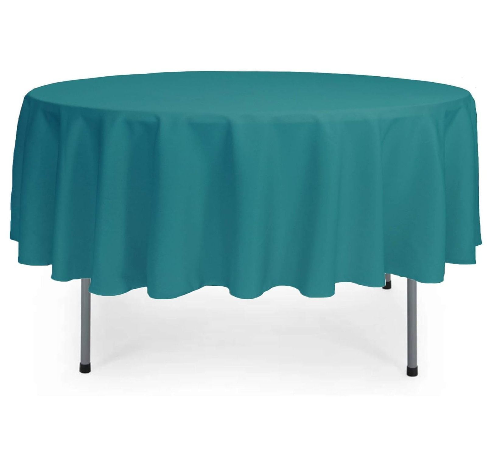 Ditangy - 90” Round Polyester Tablecloths for Restaurant, Banquet ...