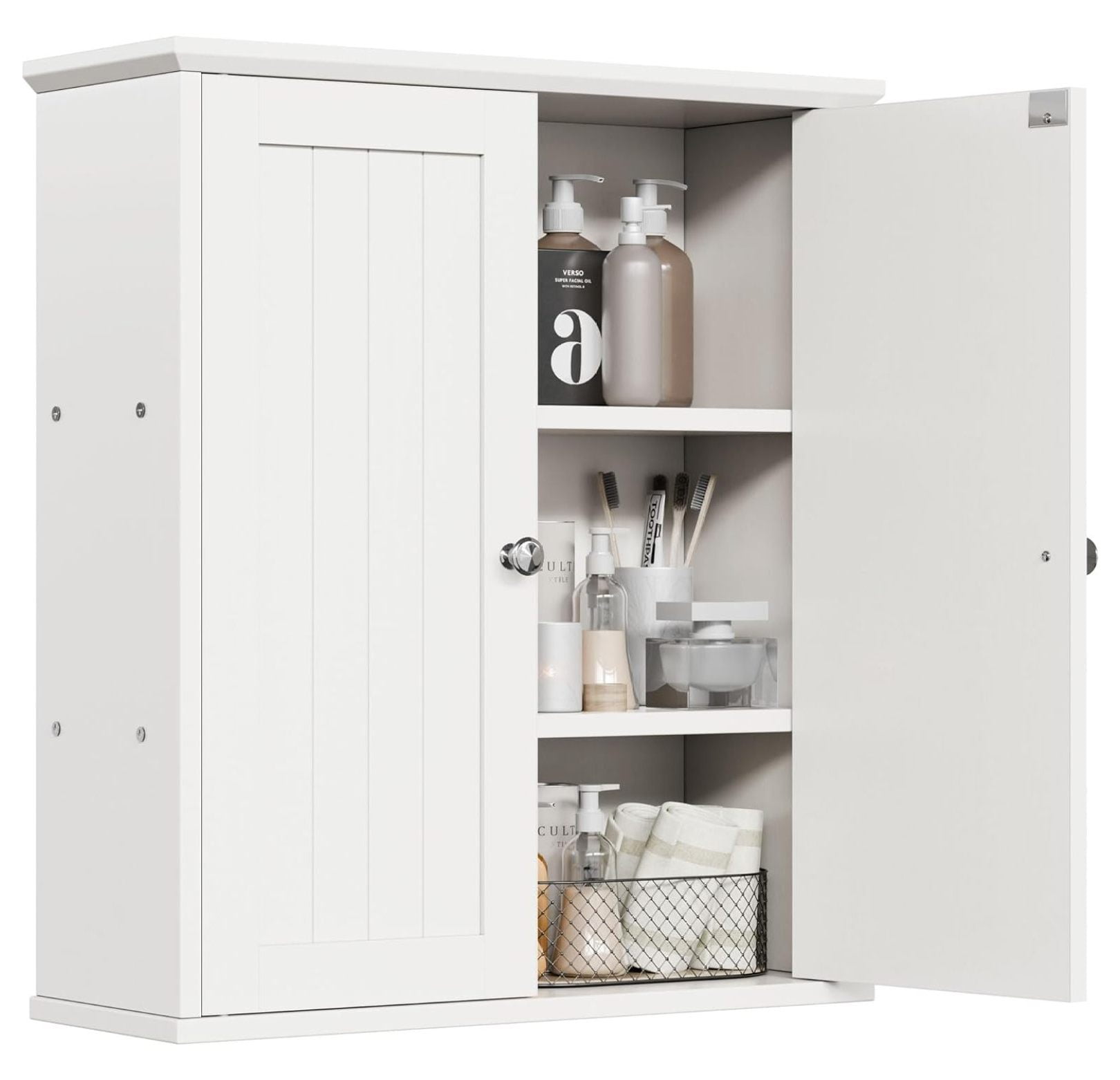 Ditangy Bathroom Cabinet Wall Mounted, Over The Toilet Storage Cabinet ...