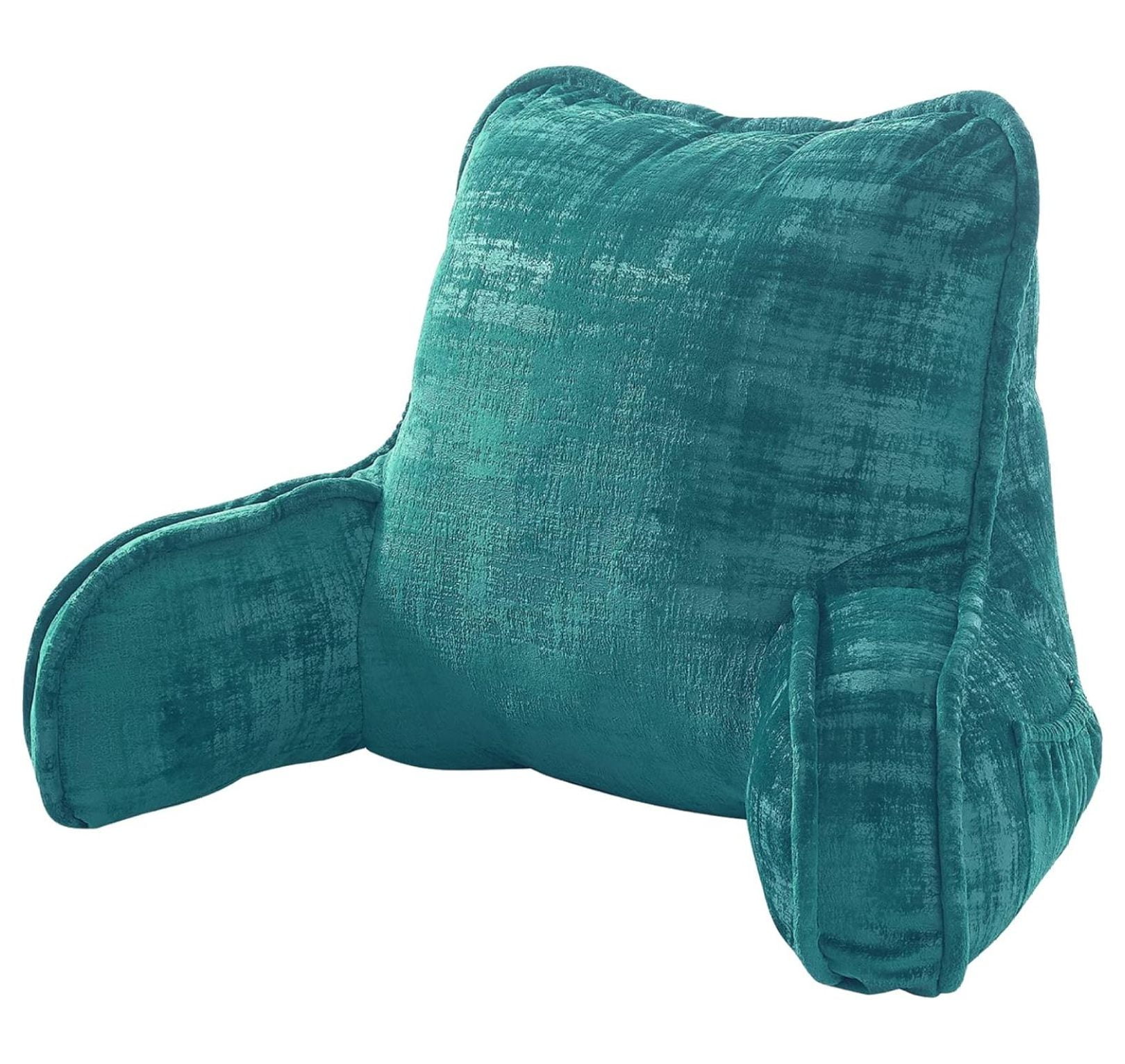 Ditangy Textured Velvet Bedrest Reading Pillow with DIY Filling, Need ...