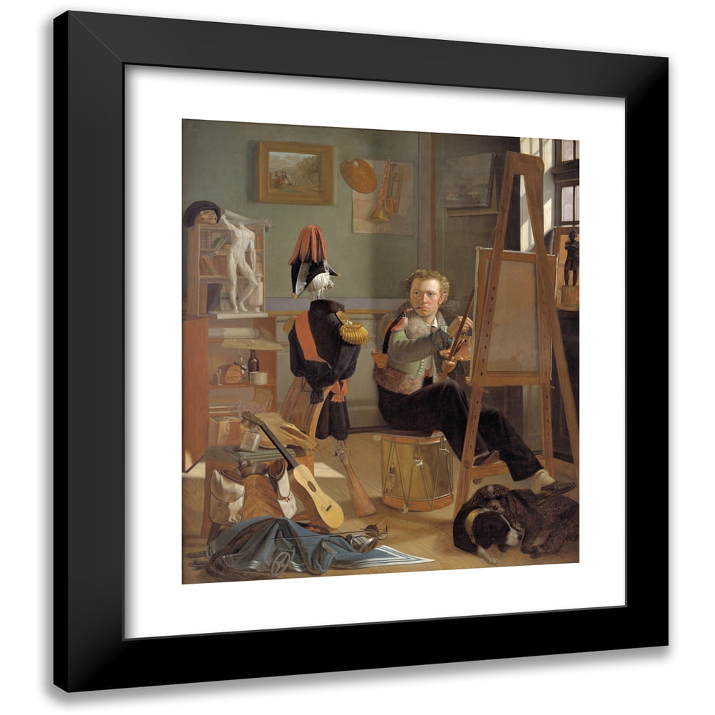 Ditlev Blunck 12x14 Black Modern Framed Museum Art Print Titled - The ...