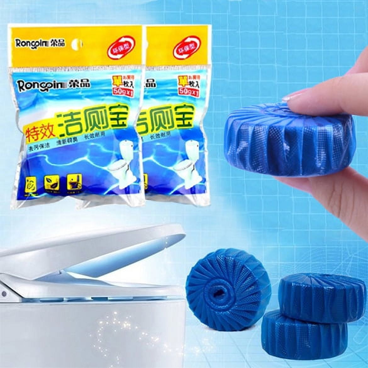 Ditregsr Automatic Toilet Bowl Cleaner Deodorizes Closestool Blue ...