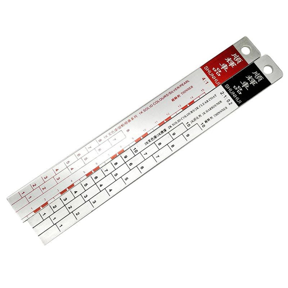 Ditregsr Standard Paint Ruler Accurate Measurements Paint Tool Ruler ...
