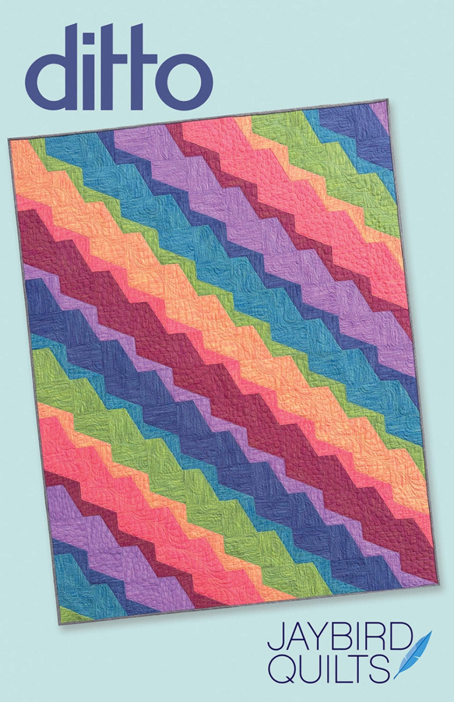 Ditto V2 Quilt Pattern by Julie Herman of Jaybird Quilts - Walmart.com