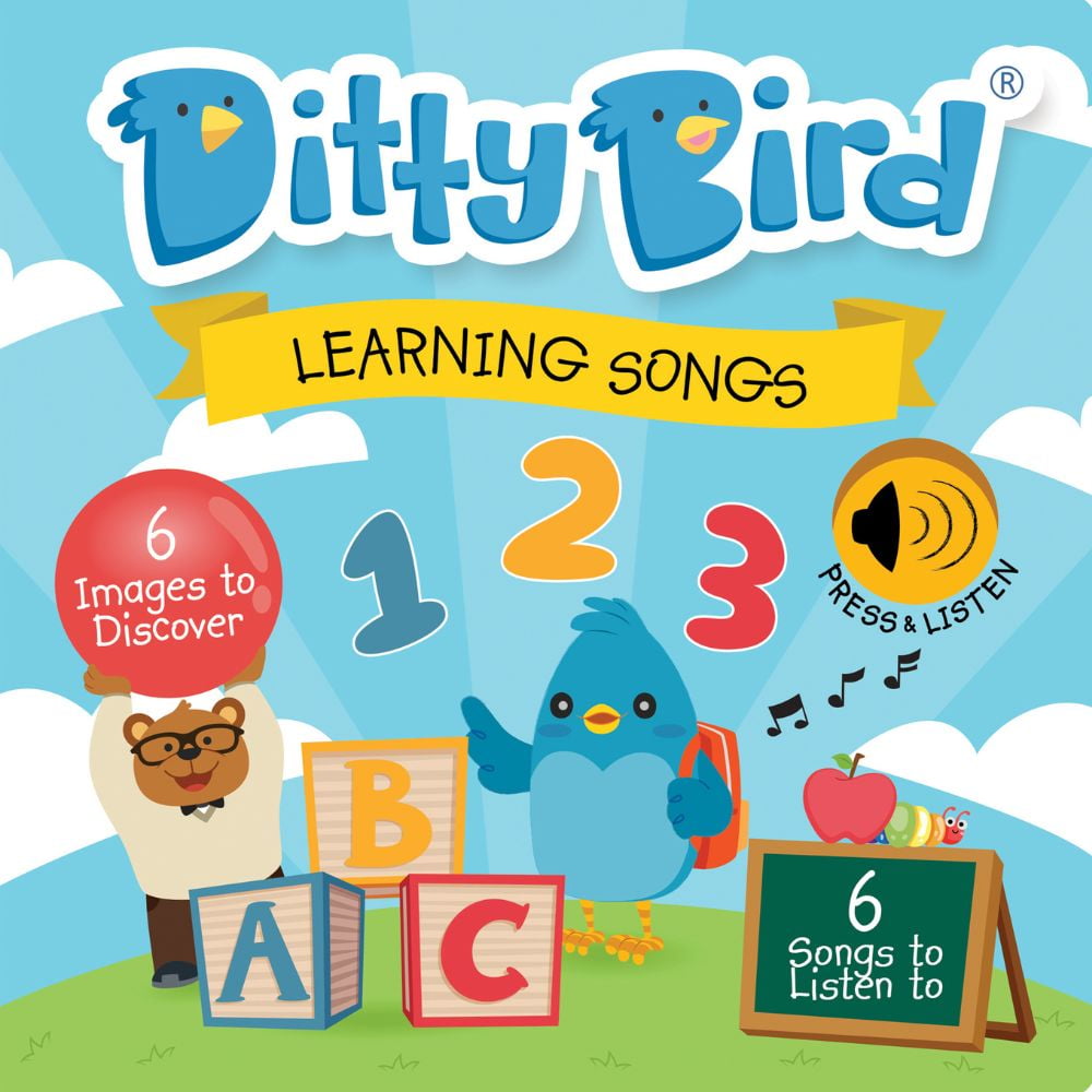 Ditty Bird Early Learning Board Book: Interactive Educational Children ...
