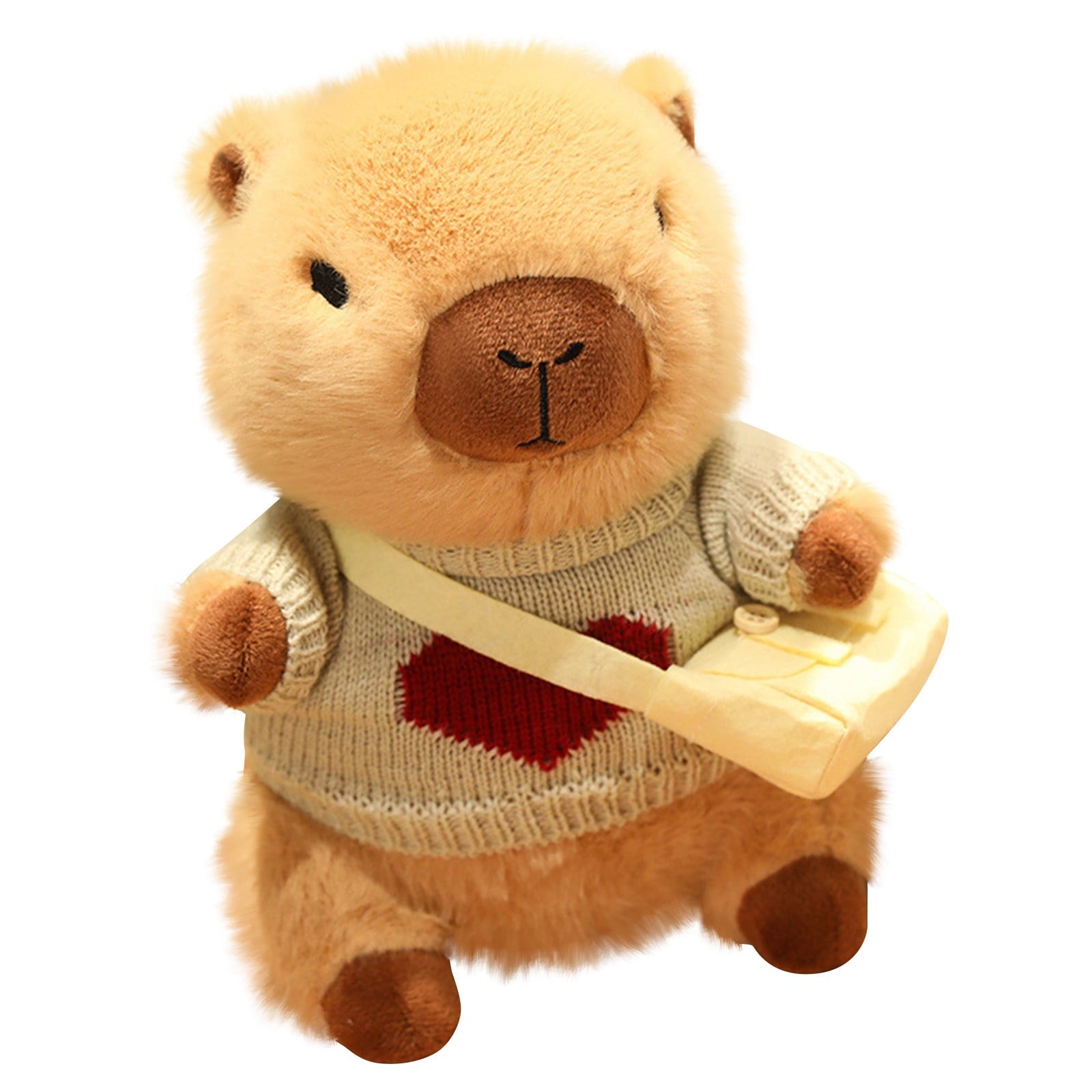 Ditucu Cute Capybara Plush With Turtle Backpack Soft Capibara Stuffed ...