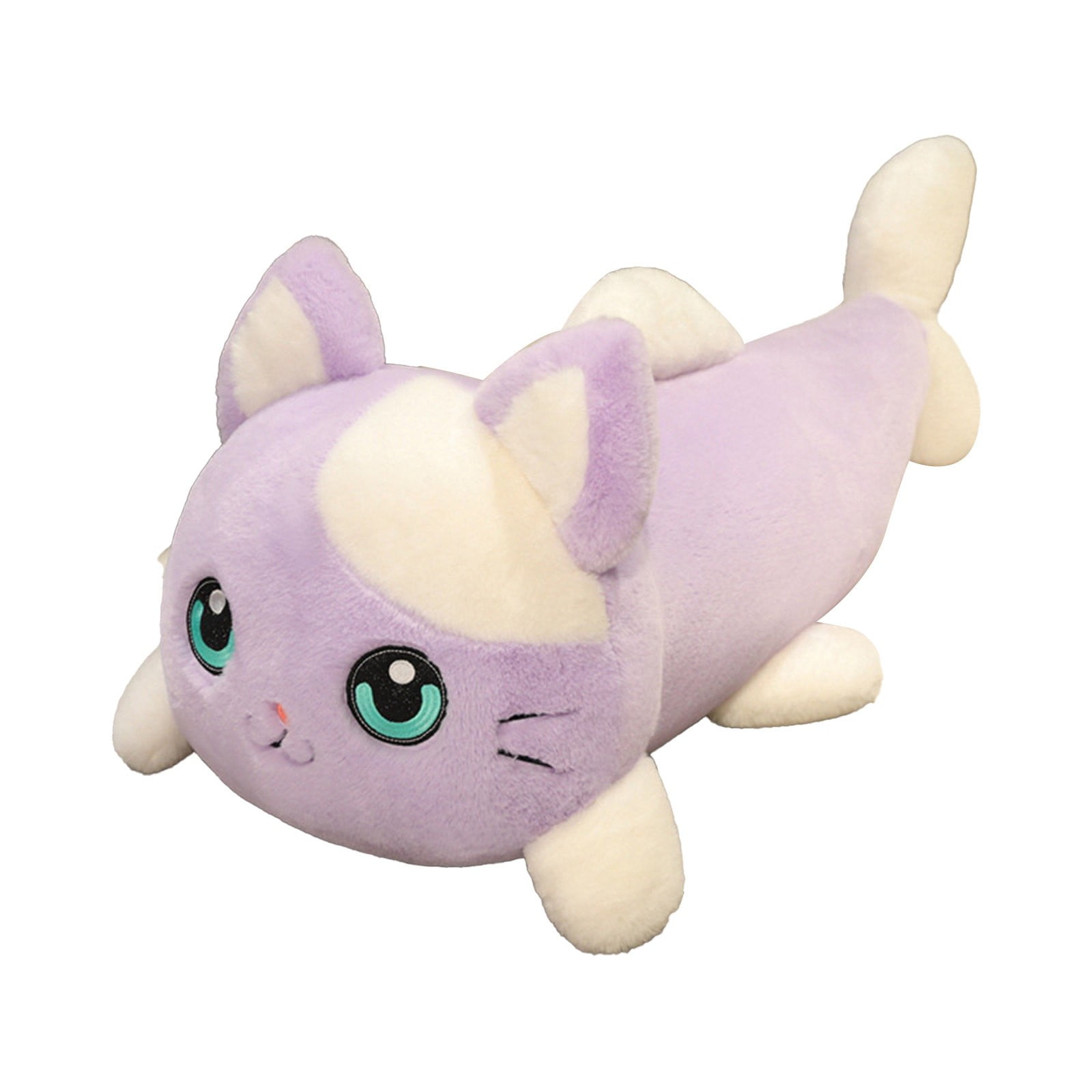 Ditucu Cute Cat Plush Pillow Long Cartoon Stuffed Animal Toy Kawaii ...