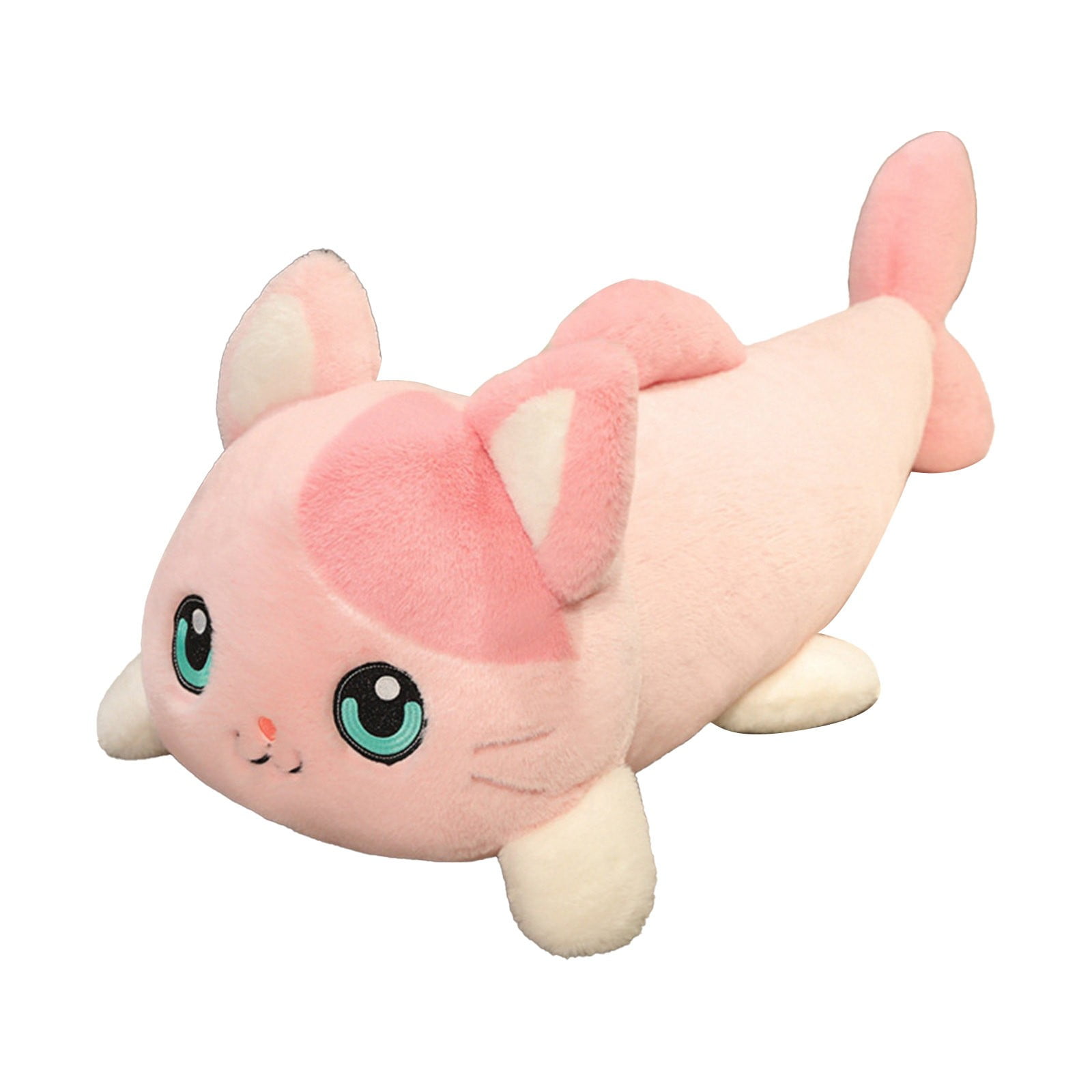 Ditucu Cute Cat Plush Pillow Long Cartoon Stuffed Animal Toy Kawaii ...