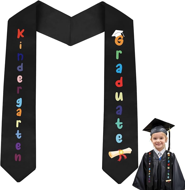Diueoly Kindergarten Preschool Graduation Sash Graduation Stole Class ...
