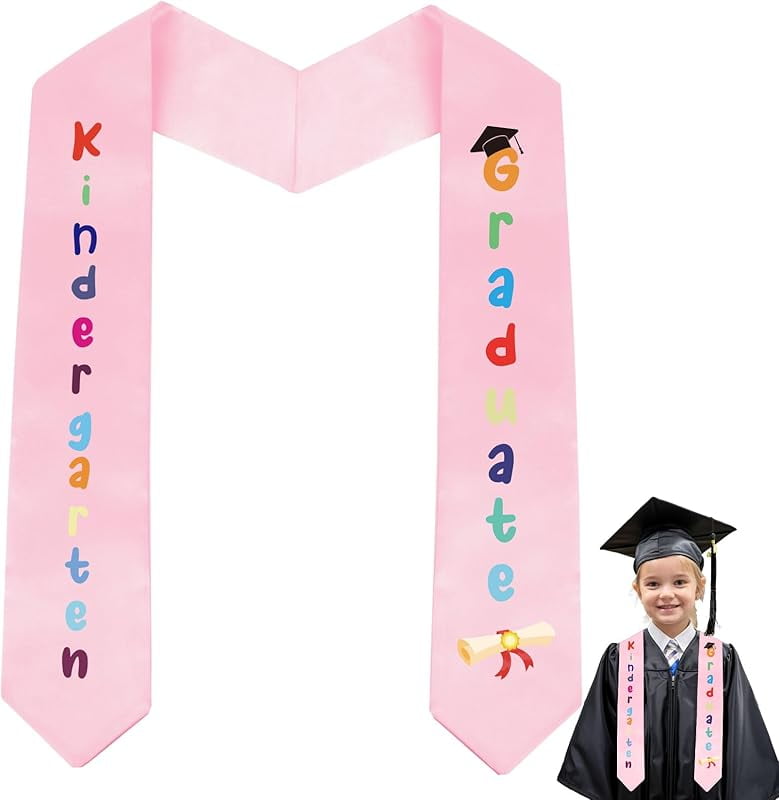 Diueoly Kindergarten Preschool Graduation Sash Graduation Stole Class ...