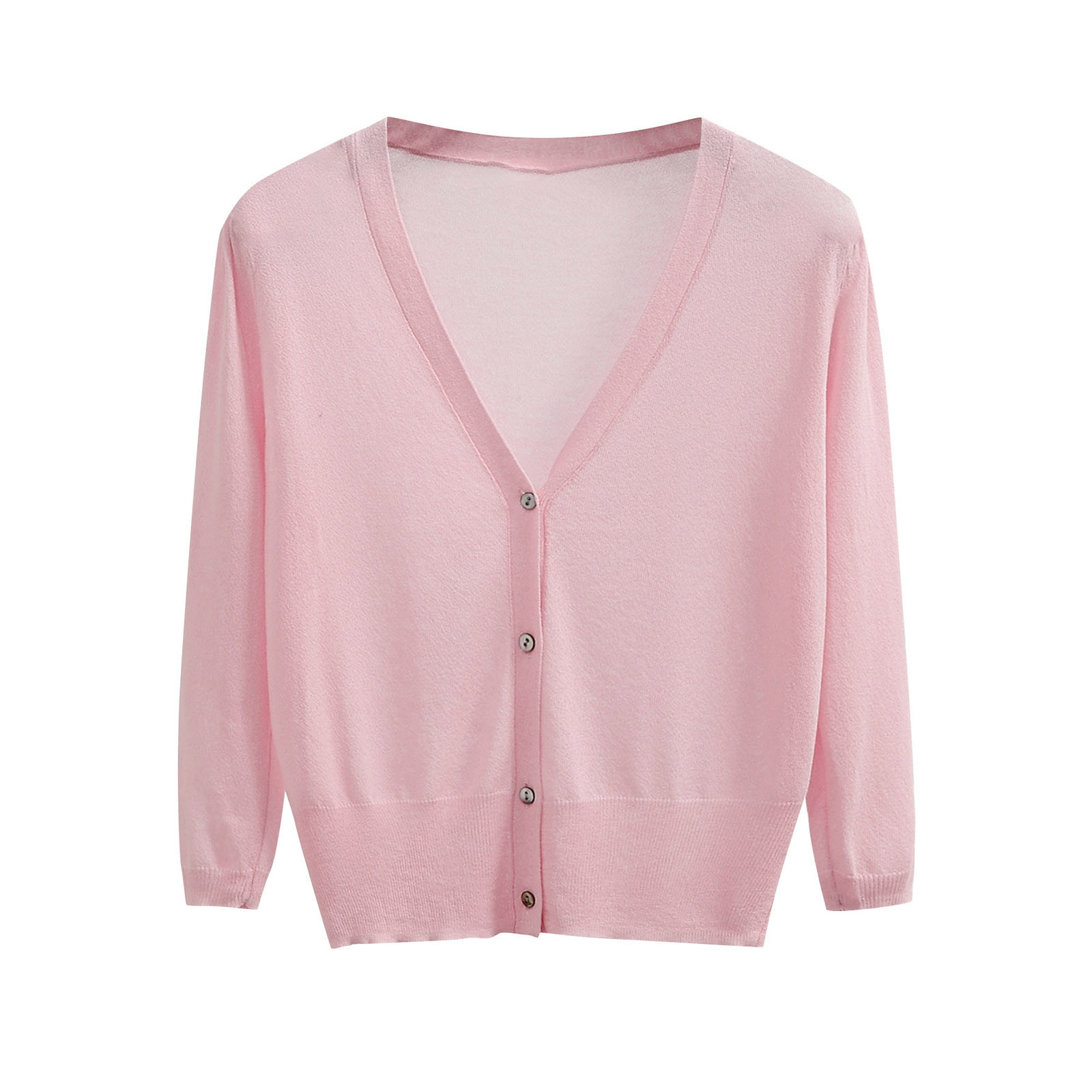 Bnwani Long Cardigan Sweaters for Women Knit Cardigan Solid Color ...