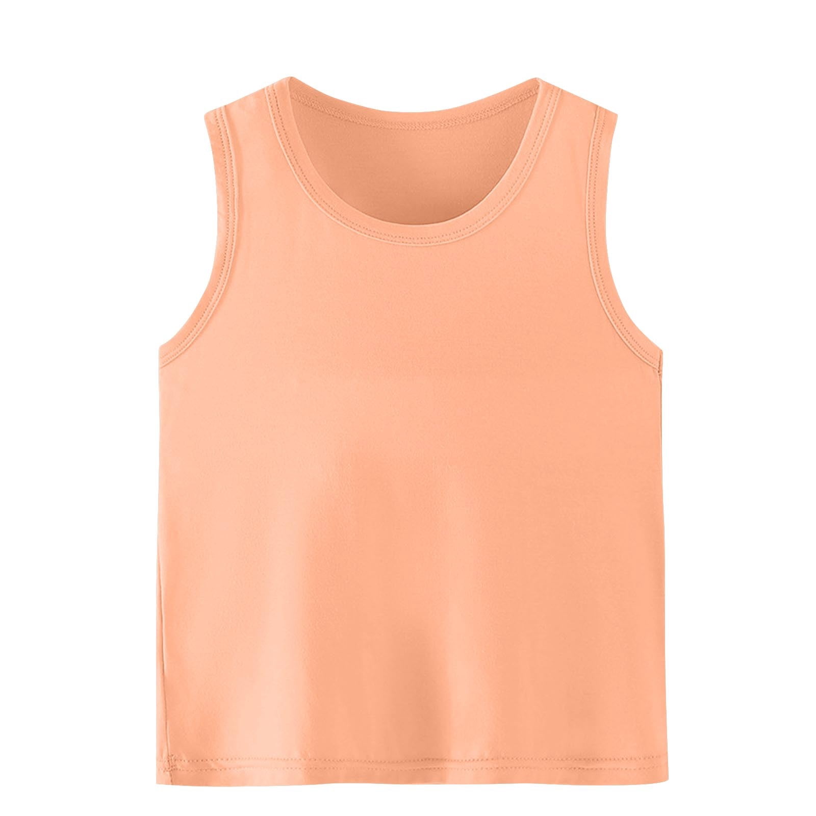 Diufon Girls Tank Tops Kids Summer Sleeveless Racerback Undershirts ...