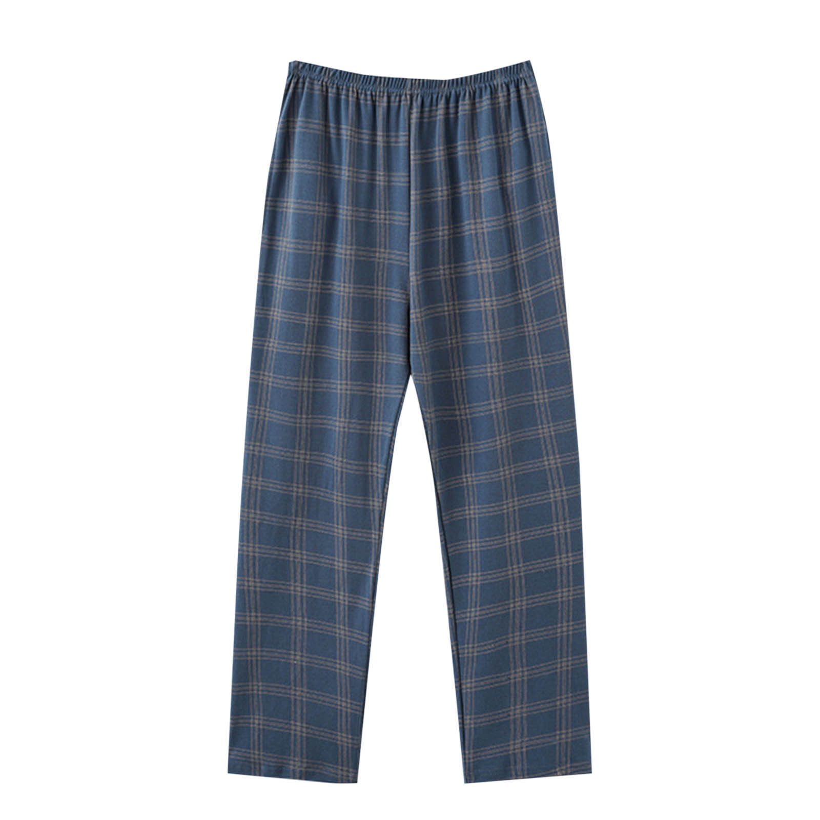 Diufon Men's Soft Pajama Pants Casual Plus Size Elastic Waist Wide Leg ...