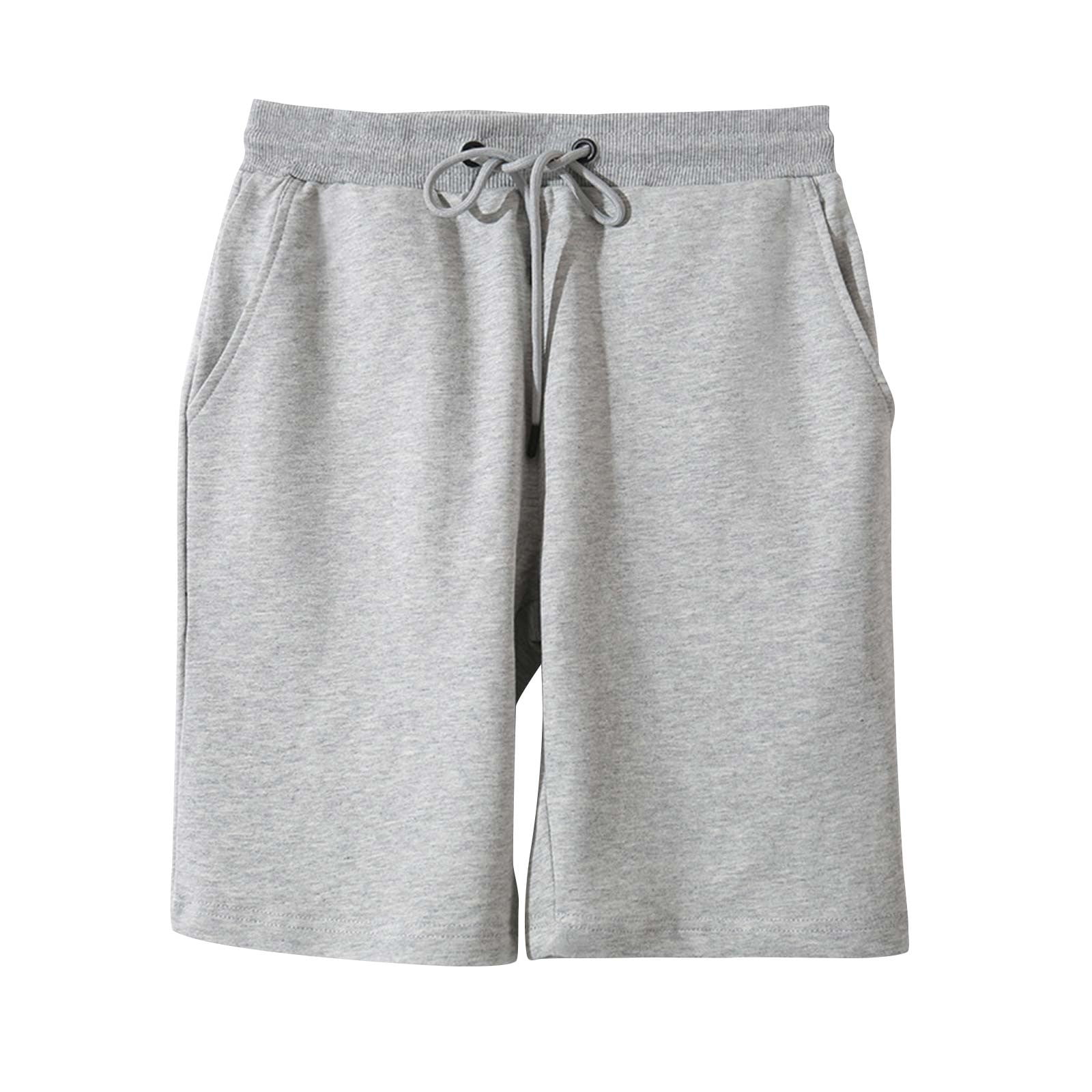 Diufon Sweat Shorts for Women Elastic Waist Drawstring Cargo Short with ...